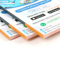 China Professional Printing Catalog For Paperback Books Sewing Glued Binding Glossy Cover Eco Friendly Paper for sale