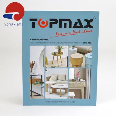 China Softcover Bound Full Color Booklet Printing 80gsm - 200gsm Brochure Catalog Printing for sale