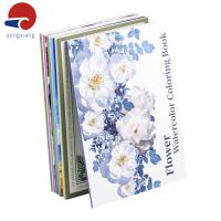 China Soft Cover Coloring Book Printing Offset Printing Painting Coloring Book for sale