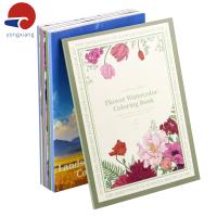 China 18 Sheets Glue Binding Book Customized Childrens Coloring Books for sale