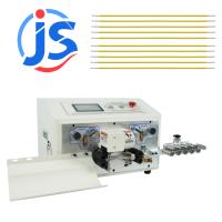 China Digital Display 4.3 Inch Touch Screen Automatic Cable Stripping Machine with Hard Tungsten Steel Blade and 4000-10000PCS/H Capacity for sale