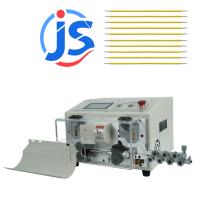 China 4.3 Inch Touch Screen Automatic Cable Stripping Machine with Hard Tungsten Steel Blade and 3000-5000PCS/H Capacity for sale
