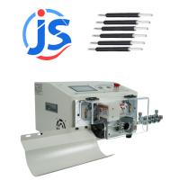 China 4.3 Inch Touch Screen Automatic Cable Stripping Machine with Hard Tungsten Steel Blade and 3000-5000PCS/H Capacity for sale