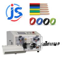 China High Capacity 3000-4000PCS/H Automatic Cable Stripping Machine with 4.3 Inch Touch Screen and Hard Tungsten Steel Blade for sale
