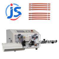 China Automatic Cable Stripping Machine with 4.3 Inch Touch Screen 3000-4000PCS/H Capacity and Hard Tungsten Steel Blade for sale
