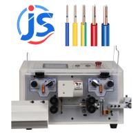 China Automatic Cable Stripping Machine with 4.3 Inch Touch Screen 3000-4000PCS/H Capacity and Hard Tungsten Steel Blade for sale