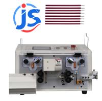 China Automatic Cable Stripping Machine with 4.3 Inch Touch Screen 3000-4000PCS/H Capacity and Hard Tungsten Steel Blade for sale