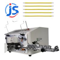 China Automatic Cable Stripping Machine with 3000-4000PCS/H Capacity 4.3 Inch Touch Screen and Hard Tungsten Steel Blade for sale