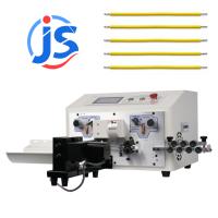 China 4.3 Inch Touch Screen Automatic Cable Stripping Machine with Hard Tungsten Steel Blade and 3000-6000PCS/H Capacity for sale