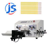 China 4.3 Inch Touch Screen Automatic Cable Stripping Machine with Hard Tungsten Steel Blade and 3000-6000PCS/H Capacity for sale