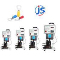 China Semi-Automatic Crimping Machine with 1.5Ton Crimp Pressure 3000-4000 Terminals/Hour and Compact Size 200x240x500mm for sale