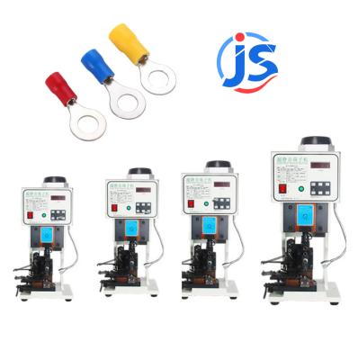 China Semi-Automatic Crimping Machine with 1.5Ton Crimp Pressure, 3000-4000 Terminals/Hour, and Compact Size 200x240x500mm for sale