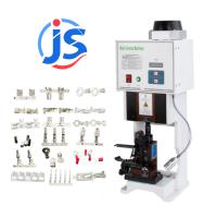 China Semi-Automatic Crimping Machine with 1.5Ton Crimp Pressure, 3000-4000 Terminals/Hour, and Compact Size 200x240x500mm for sale