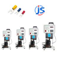 China Semi-Automatic Crimping Machine with 1.5Ton Crimp Pressure, 3000-4000 Terminals/Hour, and Compact Size 200x240x500mm for sale