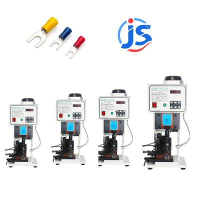 China Pneumatic Crimping Machine with 2Ton Crimp Pressure 3000-4000 Terminals/Hour and Compact Size 220x260x640mm for sale