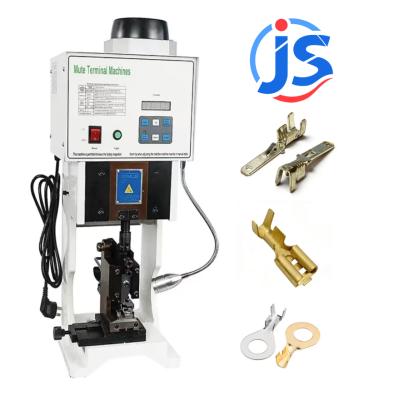 China Junsheng 2Ton Crimp Pressure Terminal Crimping Machine with 3000-4000 Terminals/Hour and Compact Size 220x260x640mm for sale