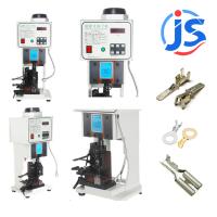 China Junsheng 2Ton Crimp Pressure Terminal Crimping Machine with 3000-4000 Terminals/Hour and Compact Size 220x260x640mm for sale