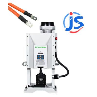 China Semi-Automatic Crimping Machine with 6-ton Crimp Pressure, 2.2kW Power Consumption, Cable Wire Stripping and Terminal Crimping Machine for sale