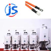 China Semi-Automatic Crimping Machine with 6-Ton Crimp Pressure, 2.2kW Power Consumption, and Compact Design 300x380x820mm for sale