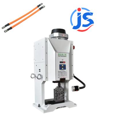 China 8Ton Crimp Pressure Compact Design Low Noise Semi Automatic Terminal Crimping Machine for sale