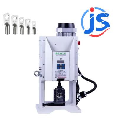 China 8Ton Crimp Pressure Semi Automatic Crimping Machine with Compact Design 300x380x820mm for Manual Operation for sale