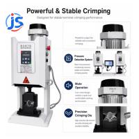 China 10Ton Four-point Crimping Low Noise Terminal Crimping Machine for Heavy Duty Cable Wire for sale