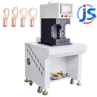China Industrial Heavy Duty 3000W Working Power 30 Tons Pneumatic Pressure Low Noise Semi-Automatic Terminal Crimping Machine for sale