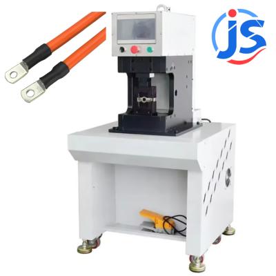 China Semi-Automatic Terminal Crimping Machine with 1250W Working Power, 4Ton Crimp Pressure, and Low Noise Operation for sale