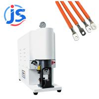 China 30Ton Crimp Pressure Semi Automatic Crimping Machine with Touch Screen Interface for 10-120mm2 Cable Size for sale