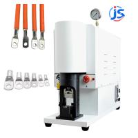China 30Ton Crimp Pressure Semi Automatic Crimping Machine with Touch Screen Interface for 10mm2-120mm2 Cable Size for sale