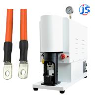 China 30Ton Crimp Pressure Semi Automatic Crimping Machine with Touch Screen Interface for 10mm2-120mm2 Cable Size for sale