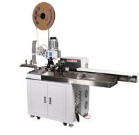 China Fully Automatic Wire Harness Tinning Spade / Fork Terminal Crimping Machine and High-Definition Screen for sale