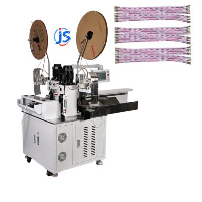 China Fully Automatic FPC Cable Crimping Machine with 2Ton Crimp Force 6 Servo Motors and Customizable Cutting Length for sale
