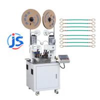 China PLC Control Terminal Crimp Machine with 4000-4800PCS/H Capacity and 2Ton Crimp Pressure for sale
