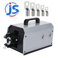 China Pneumatic Crimping Machine with 6-120mm2 Crimping Range, Interchangeable Dies, and High-Efficiency Pneumatic Drive for sale