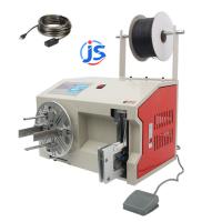 China PLC Touch Screen Control Cable Taping Machine with Stepping Motor and Adjustable Speed for Automatic Cable Winding and Taping for sale