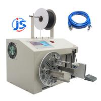 China PLC Touch Screen Control Cable Taping Machine with Stepping Motor and Adjustable Speed for Automatic Cable Winding and Taping for sale