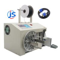 China PLC Touch Screen Control Cable Taping Machine with Stepping Motor and Adjustable Speed for Automatic Cable Winding and Taping for sale