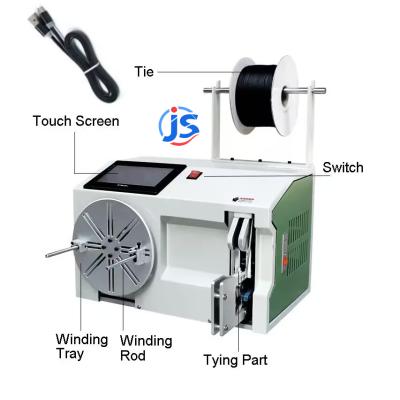 China Manual Power Cable Taping Machine with Round Winding and Double Taping for Wire Winding and Taping Machine for sale
