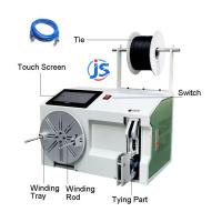 China Manual Power Cable Taping Machine with Round Winding and Double Taping for Wire Winding and Taping Machine for sale