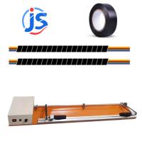 China Adjustable 750 mm Wire Taping Machine with Manually Adjustable Tape Wrapping Density and Forward/Reverse Harness Wrapping Machine for sale