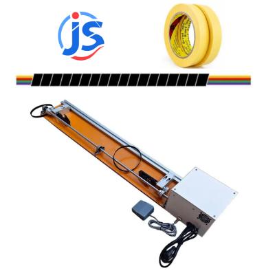 China Adjustable 750 mm Wire Taping Machine with Manually Adjustable Tape Wrapping Density and Forward/Reverse Harness Wrapping Machine for sale