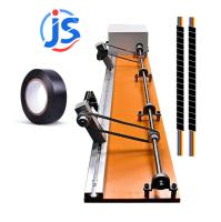 China Adjustable 750 mm Tape Wrapping Machine with Manually Adjustable Tape Wrapping Density and Forward/Reverse Rotation Wire Harness Taping Machine for sale