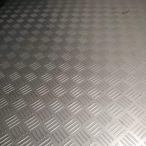 China 6mm Steel Diamond SS Checkered Plate Pattern Board 410S for sale
