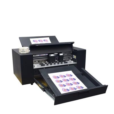 China Anycut ZKSVD370DS Auto Feeding Double Carriages Servo Motor Sticker Label Cutting Graph Plotter for sale