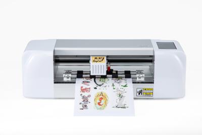 China ZK500mini Dual Axis Automatic Induction Feeding Paper CCD Camera Contour Graphic Cutting Plotter for sale