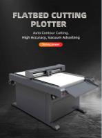 China ANYCUT-F6090 Flatbed Digital Adhesive Sticker Cutter Machine With Vacuum Adsorption Table for sale