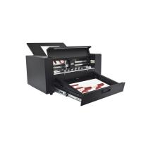 China ZKSVD370DW_RL A3/A4 Full Cut/half Cut Servo Motor Wheel Indentation Die Cutting Machine With Dual Heads for sale