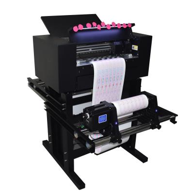 China ZKJDJ370 Automatic New Roll to Roll A3/A4 for Inkjet Printers Crystal Label with Free AI/CDR Software for sale