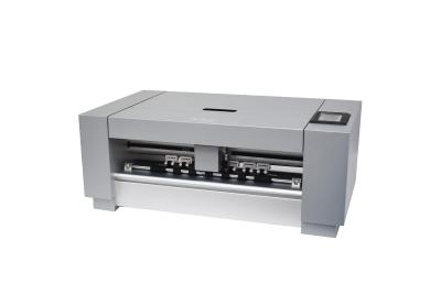 China Anycut CCD Camera Contour Double Cutter Head Indentation Die Cutting Machine for sale